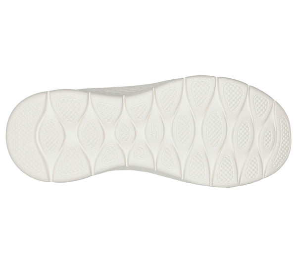 SKECHERS WOMENS 124963 OFWT STEP-IN Go Walk Flex - Relish Off-White Sl ...